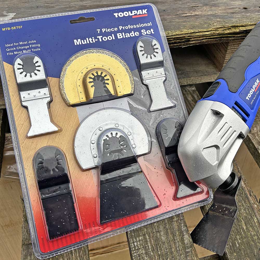 7-Piece Multi-Tool Blade Set