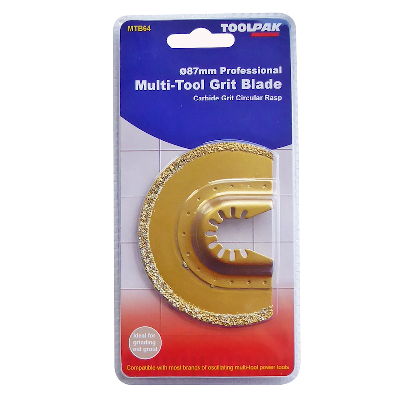 87mm Carbide Grit Rasp Multi-Tool Blade