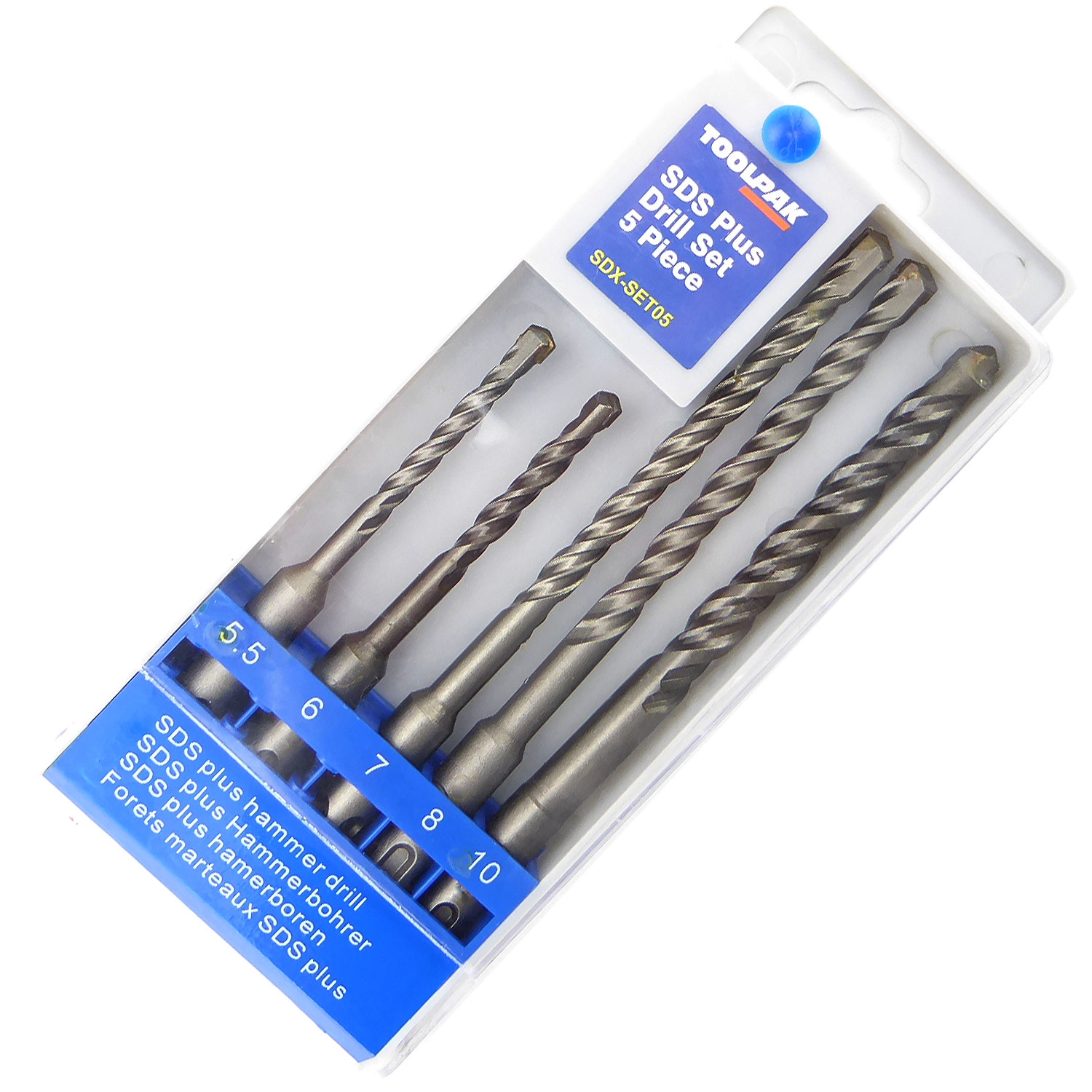 5 Piece SDS Plus Set