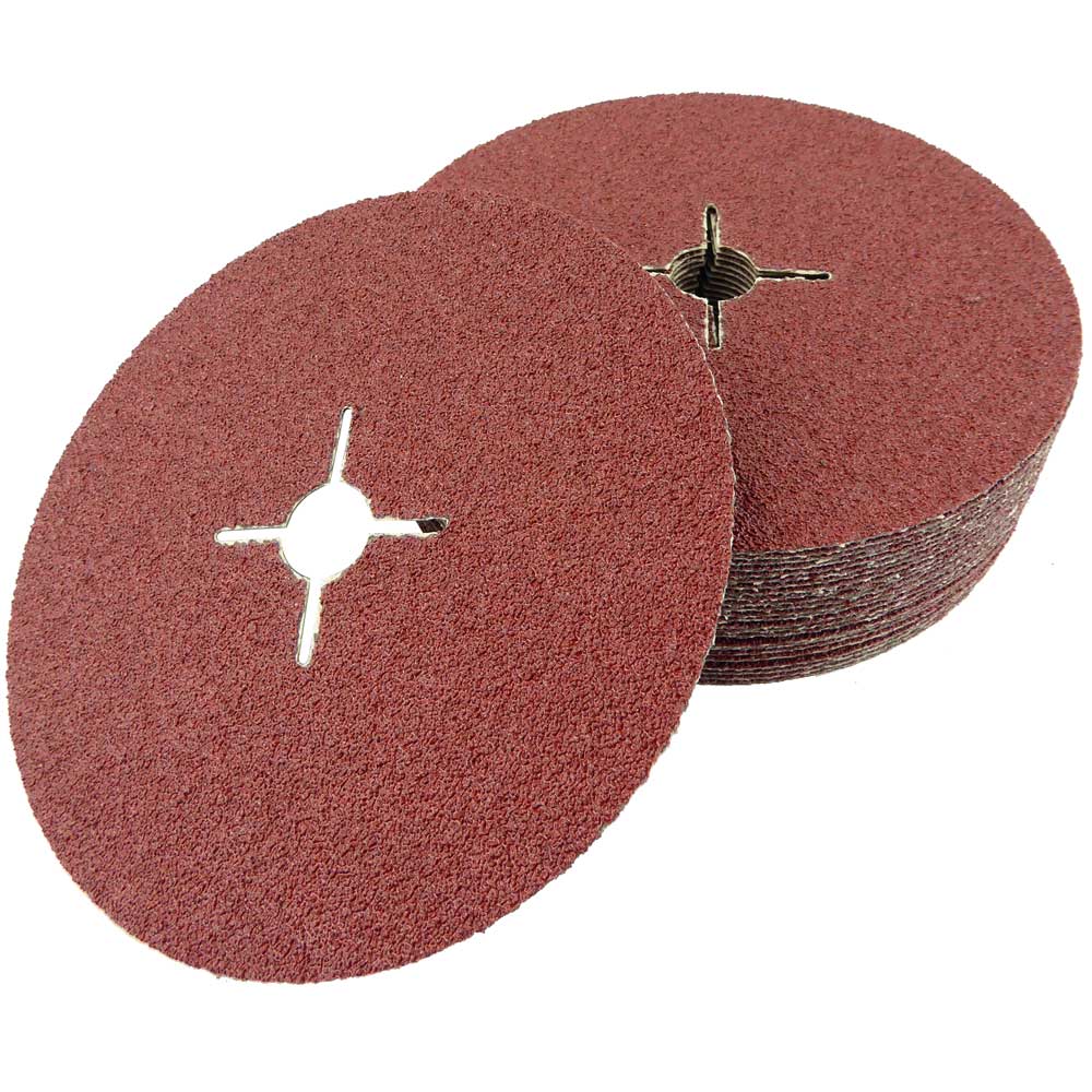 180mm Fibre Sanding Disc 36 Grit