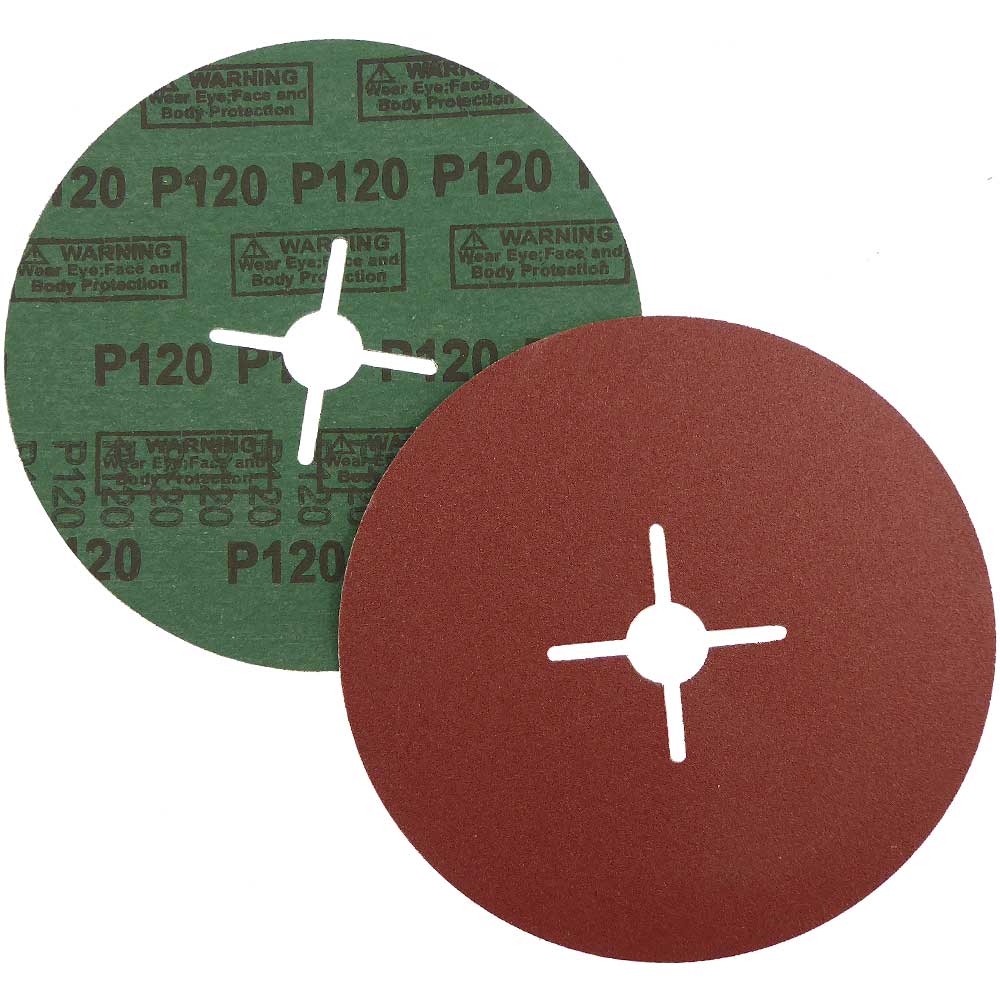 180mm Fibre Sanding Disc 120 Grit