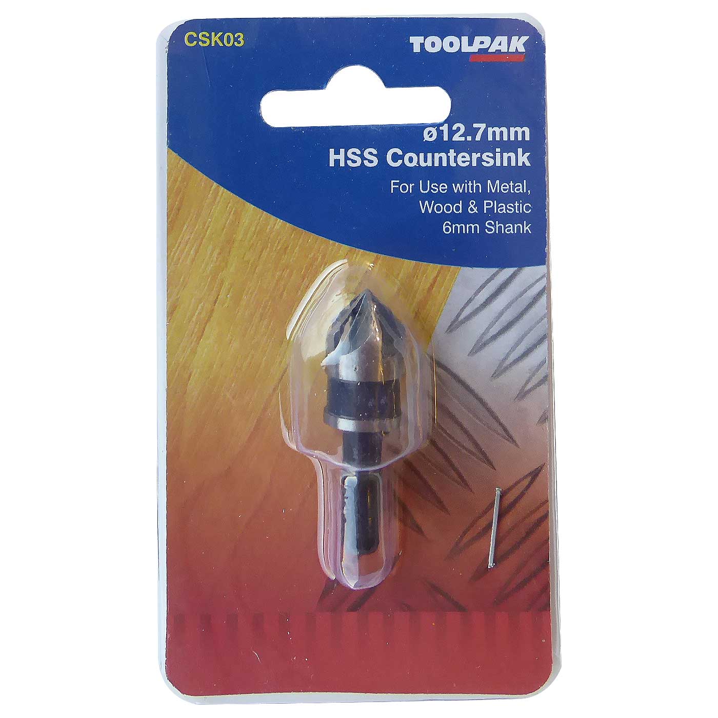 1/2" HSS Rose Countersinks
